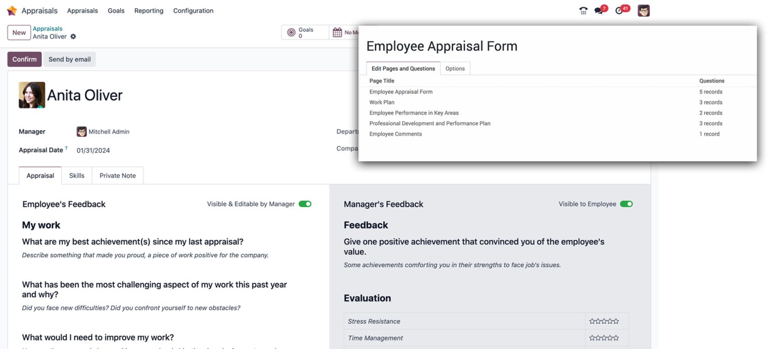 Employee Appraisals Software | TailorERP